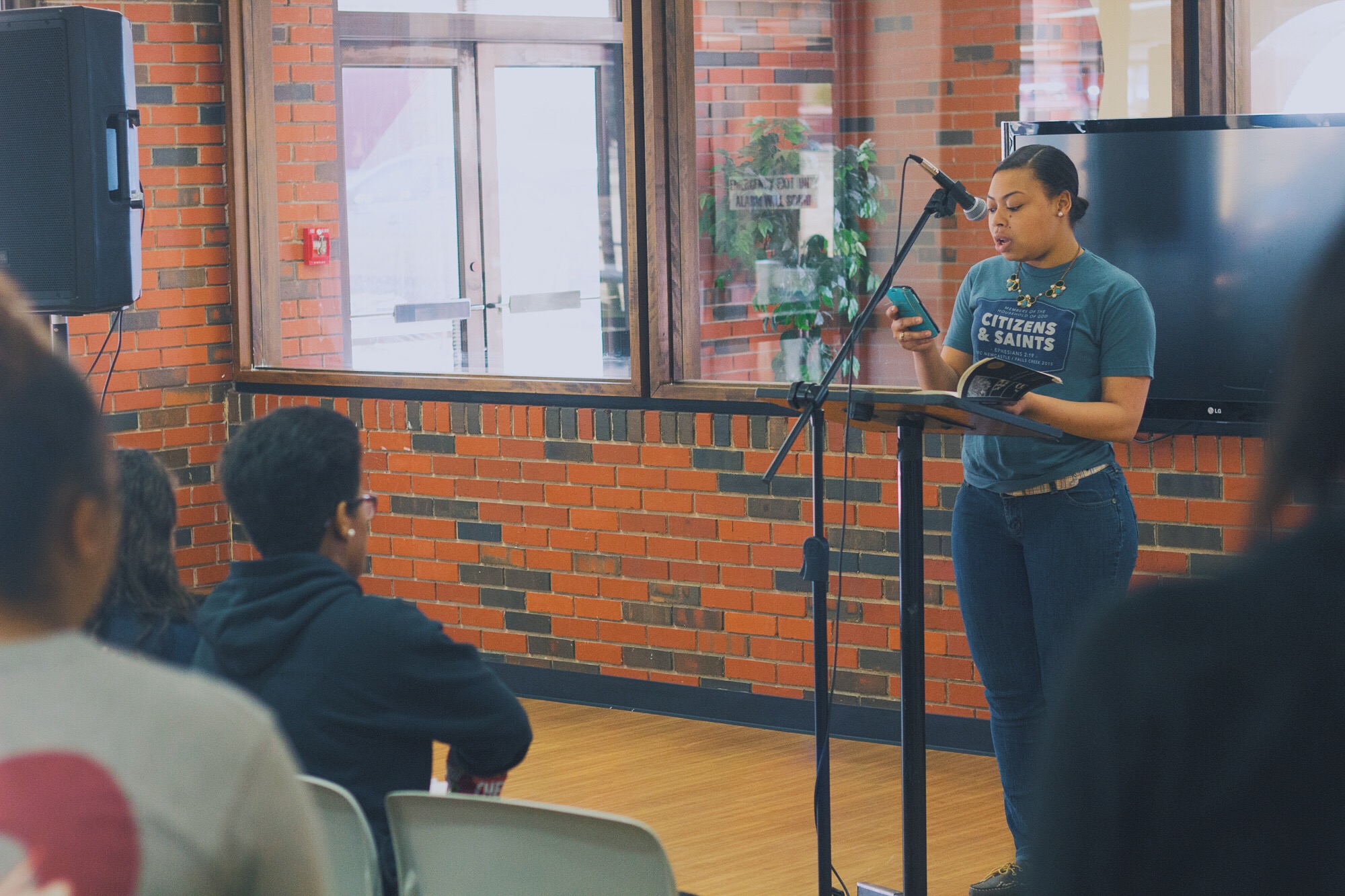 Students and Professors Hold Read-In for Black History Month