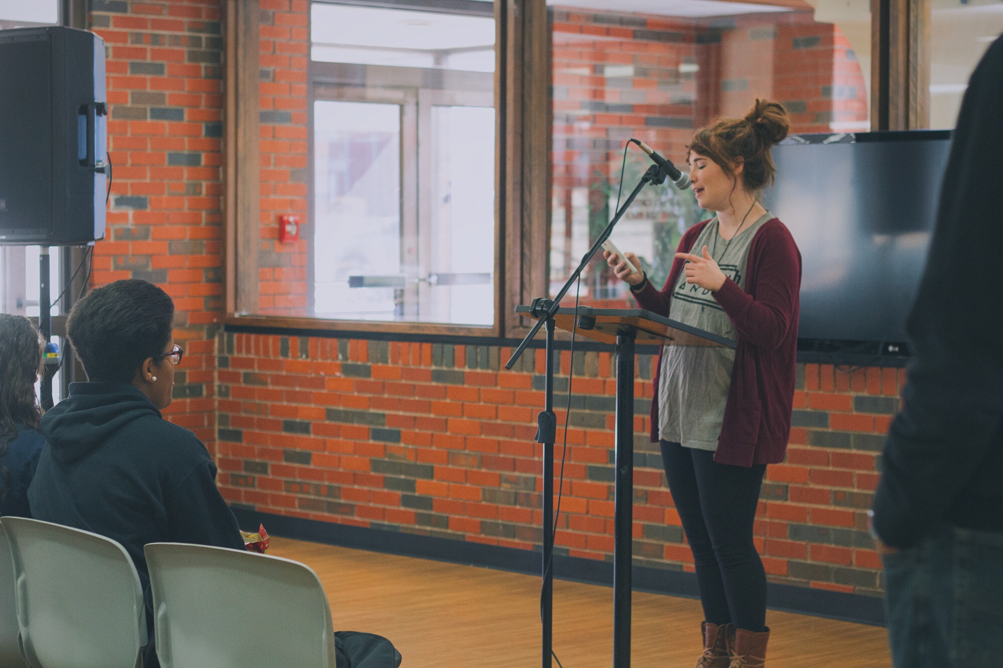 Students and Professors Hold Read-In for Black History Month