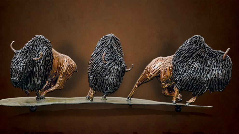 Artist Bill Secunda to Create Life-Size Bison Sculptures On Campus ...